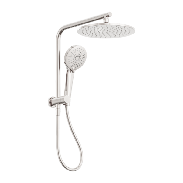 Mecca 2 In 1 Twin Shower Brushed Nickel (NR250805eBN) – Royal Bath ...
